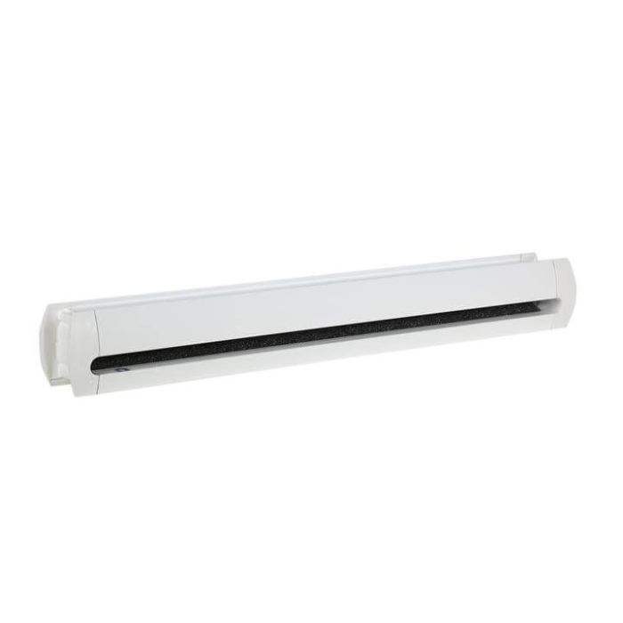 Renson Silendo deurrooster - wit - 425 mm x 48 mm - Ventilatieshop.com