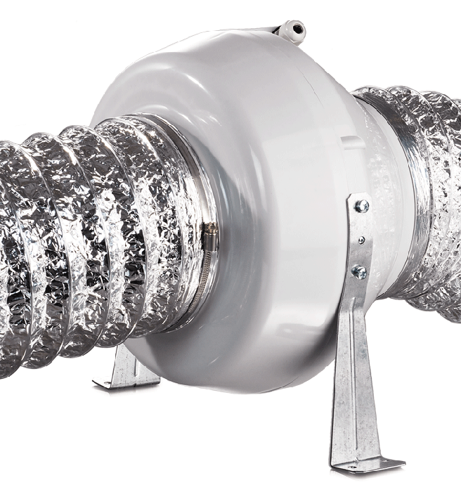 Blauberg CENTRO (hoge druk) buisventilator - Ø 125mm - 355 m3/h ...