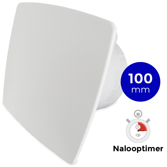 Awenta Pro Design KW100T Badkamer Ventilator Bold-Line Wit ...