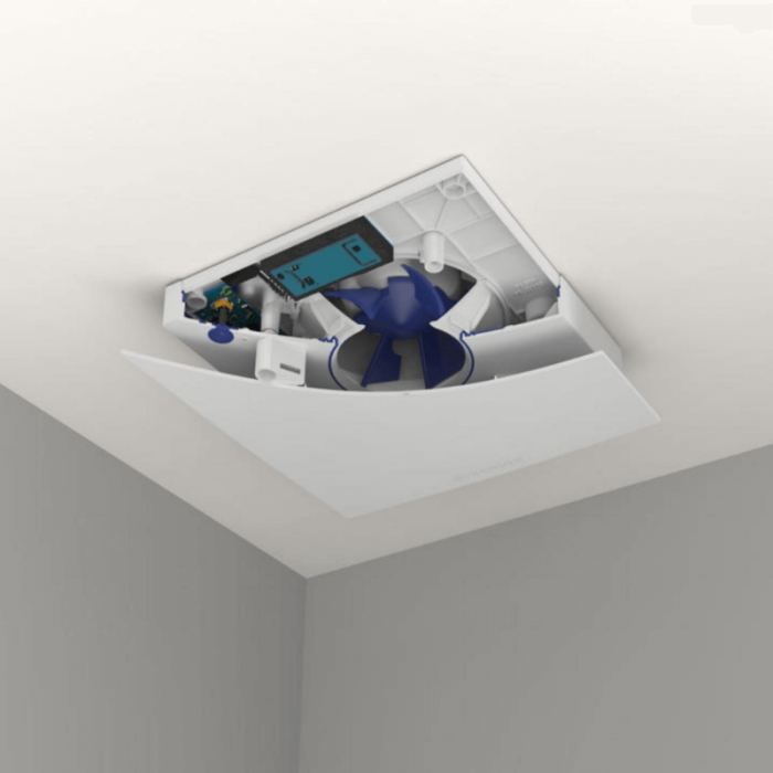 Renson Waves Badkamer/toilet ventilator - app gestuurd - geur, vocht en ...