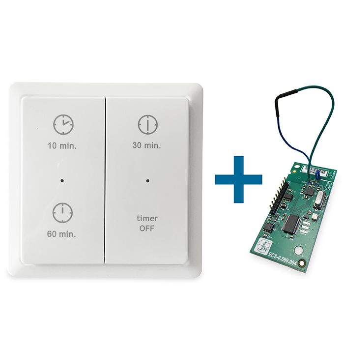 Stork Timer RF zender + RF ontvanger voor ComfoFan/CMFe ...