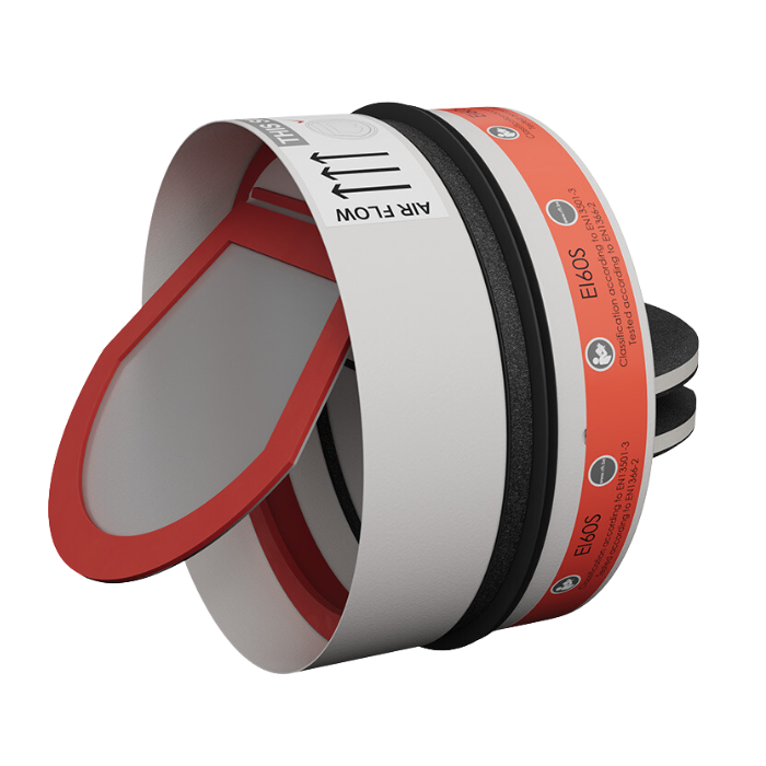Cosmo vlinderklep 160mm| Brandwerend & rookwerend - Ventilatieshop.com